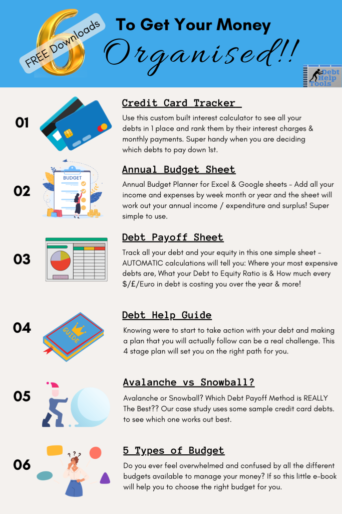 Free Debt Help Downloads - Debt Help Tools